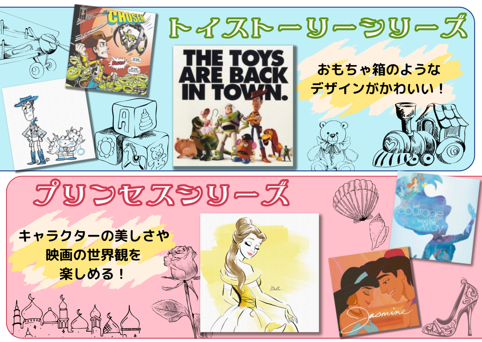 kazaru │Disneyファブリックパネル